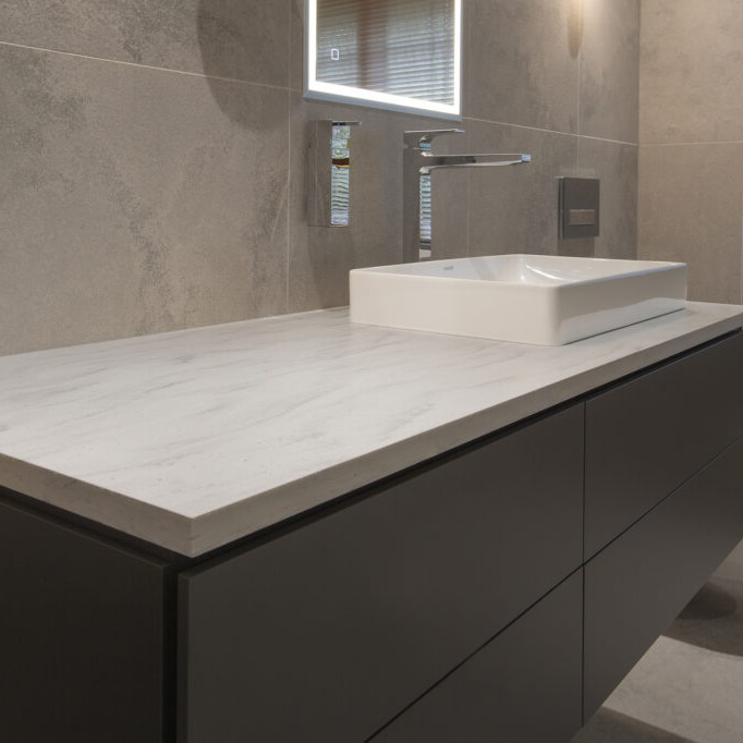 Minerva Solid Surface Worktop 230mm - Paramount Bathrooms