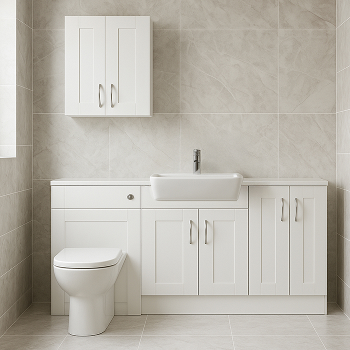 2000mm Bathroom Furniture Set 4 - Bramshaw - Paramount Bathrooms