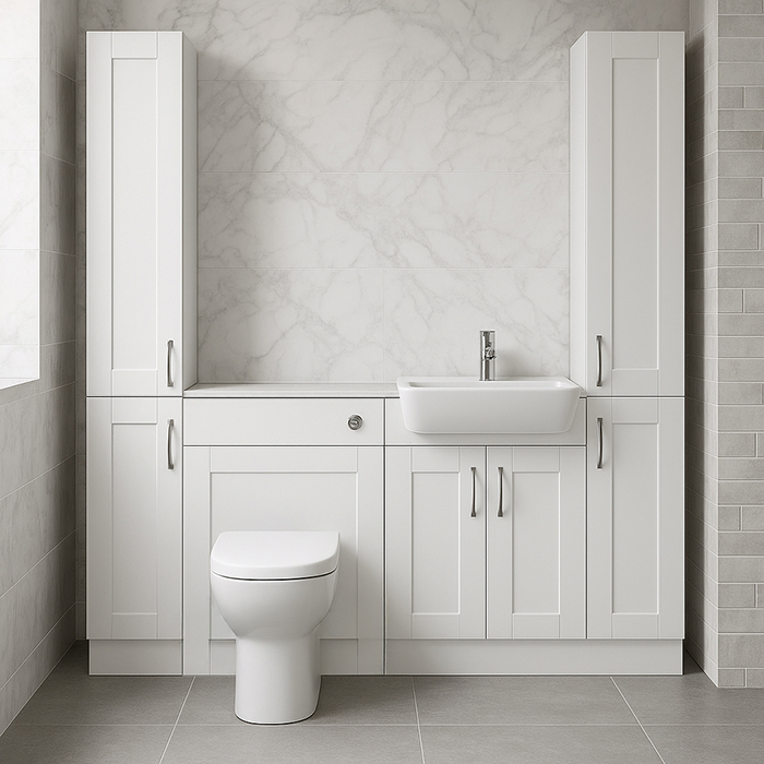 2000mm Bathroom Furniture Set 7 - Bramshaw - Paramount Bathrooms