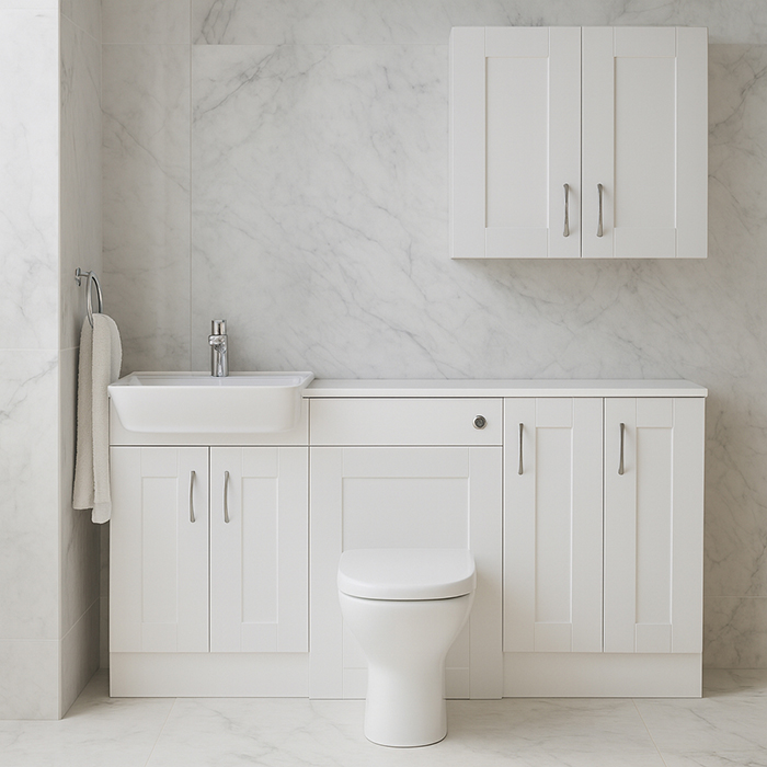 1650mm Bathroom Furniture Set 7 - Bramshaw - Paramount Bathrooms