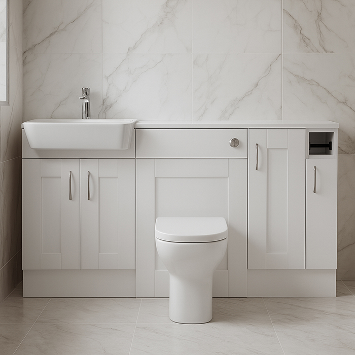 1850mm Bathroom Furniture Set 7 - Bramshaw - Paramount Bathrooms