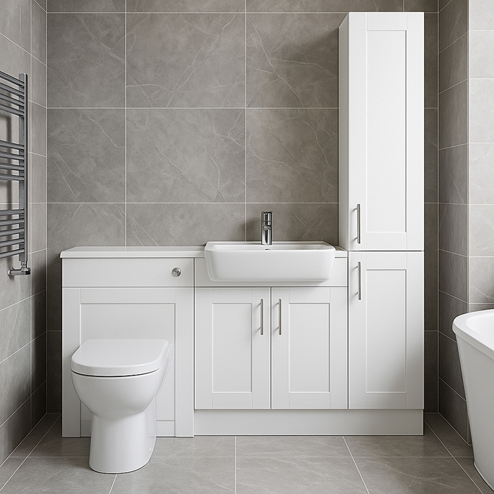 1500mm Bathroom Furniture Set 4 - Bramshaw - Paramount Bathrooms