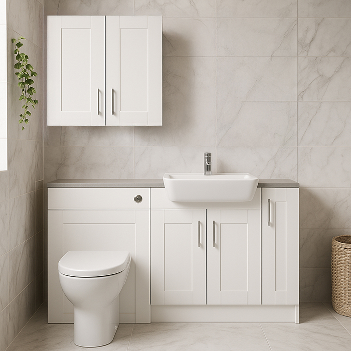 1550mm Bathroom Furniture Set 5 - Bramshaw - Paramount Bathrooms